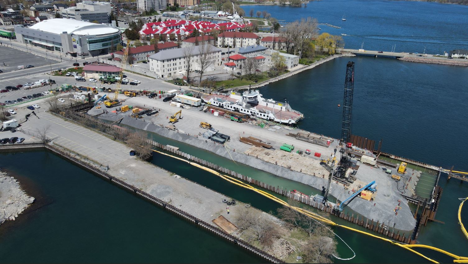 Photos du Projet – Wolfe Island Docks